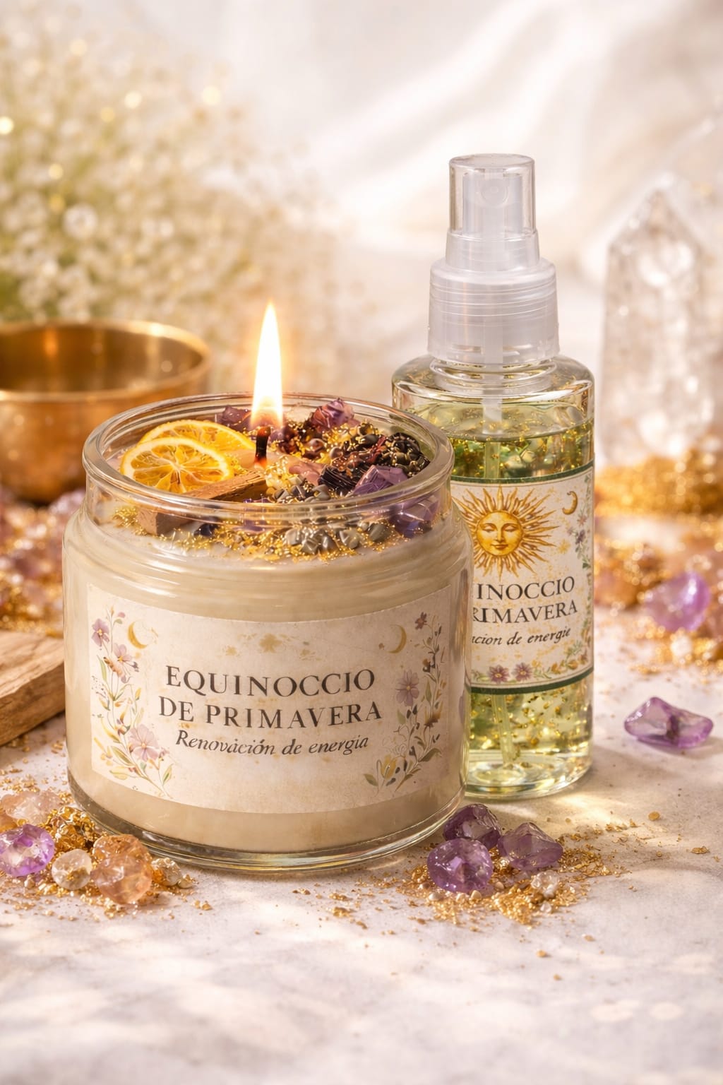 Taliiisman Tienda Online: PAQUETE EQUINOCCIO DE PRIMAVERA - 1 VELA / 1 ...